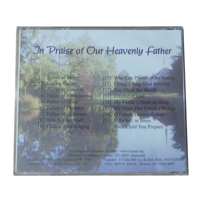 In Praise of Our Heavenly Father